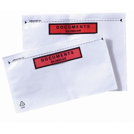 Pochettes porte documents adhésives Dimension 160 x 120 / 1000 | ALG ...